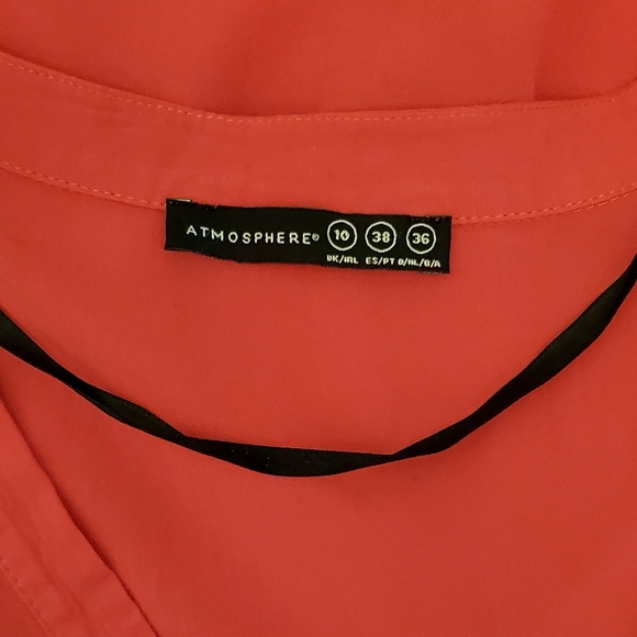 Atmosphere | Tops | Atmosphere Red Button Up Blouse | Poshmark